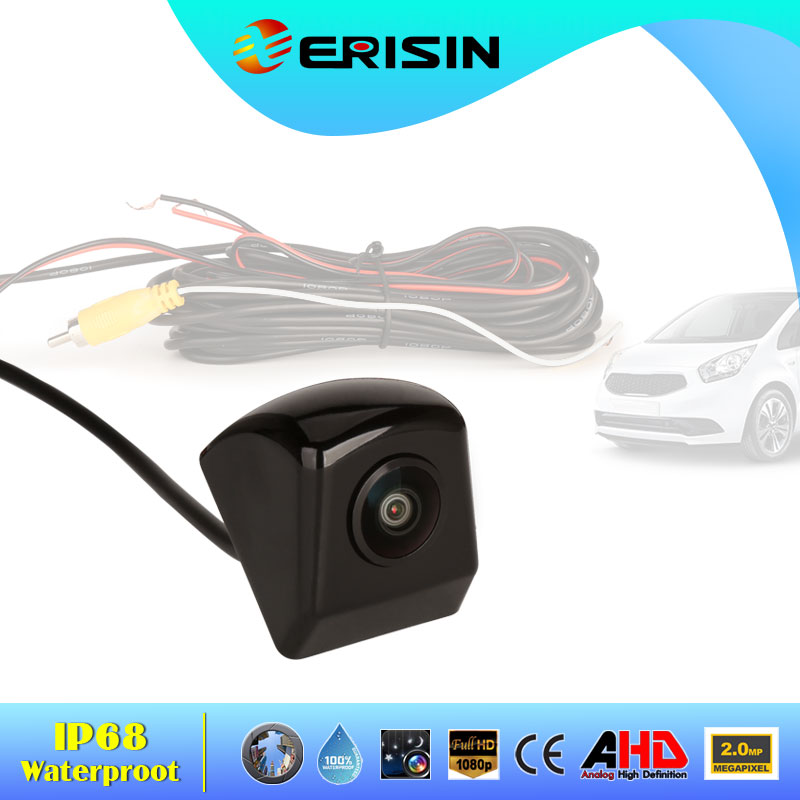 Erisin ES586 AHD 1080P 150 degree Guide Line Car Rear View camera ...