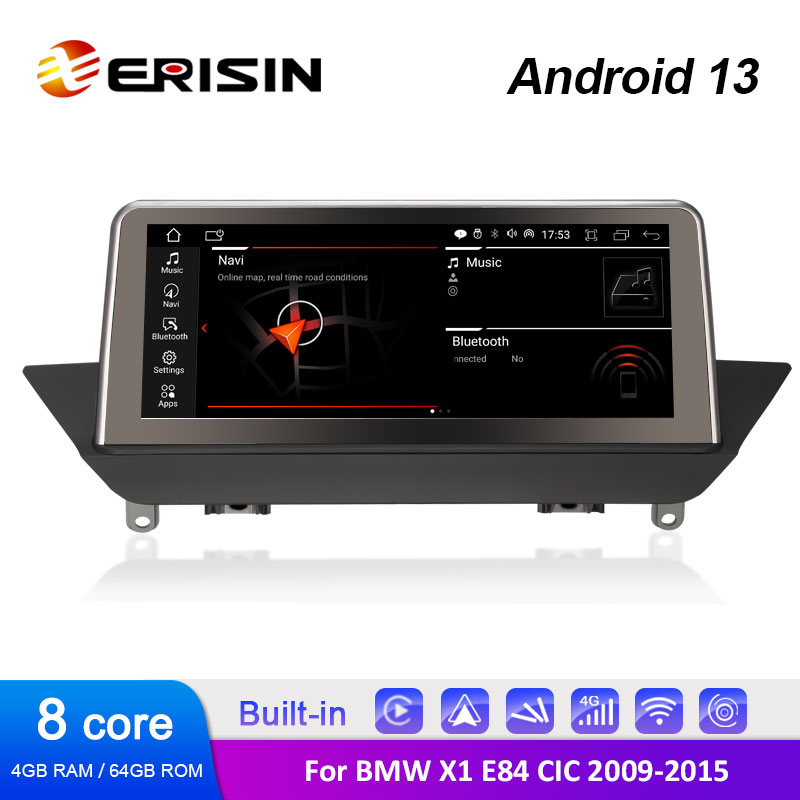 Erisin ES3284I 10.25" HD IPS Android 13.0 Car Stereo GPS Radio For BMW ...