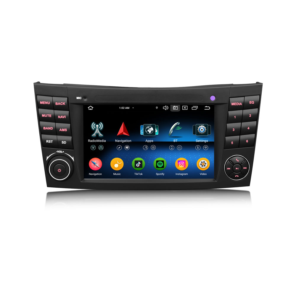 Erisin ES5781EN Android 14 Car Multimedia Player For Mercedes Benz CLS ...